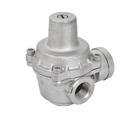 Cina Acqua Medium 304 Acciaio inossidabile Diaframma Tipo Valvola riduttrice a pressione regolabile Pn1.6MPa in vendita