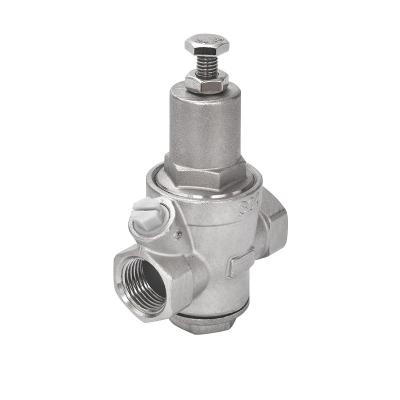 Cina Valvola di riduzione della pressione dell'acqua in acciaio inossidabile ad alta pressione con calibro DN15-DN50 in vendita