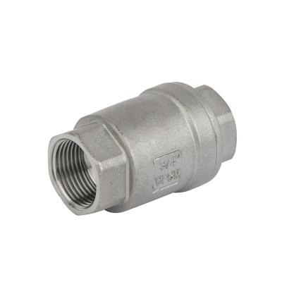 Cina Valvola di controllo verticale di supporto personalizzata in acciaio inossidabile 304/316 con filo NPT in vendita
