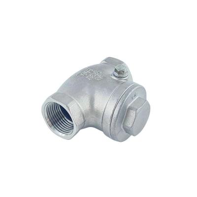 Cina Modello N.O. H14W DN8-DN100 304/316 Valvola di controllo oscillante in acciaio inossidabile Valvola anti-riflusso in vendita