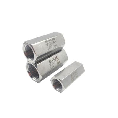 Cina NPT/BSPP/BSPT Valvola di controllo pneumatica a filo a senso unico senza ritorno conforme alla norma ISO 9001 in vendita