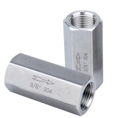 Cina Modulo di connessione del filo a temperatura normale SS304/316 Valvola di non ritorno per compressore d'aria in vendita
