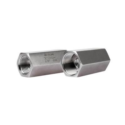 Cina Modulo di connessione del filo a temperatura normale SS304/316 Valvola di non ritorno per compressore d'aria in vendita