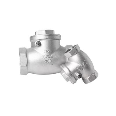 Cina Valvola di controllo oscillante in acciaio inossidabile con filo NPT e modalità di guida manuale 200wog in vendita