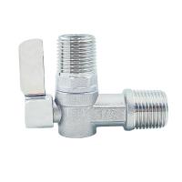 China Customization Outlet Stainless Steel Angle Valve with Handle Customizable Request for sale
