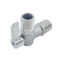 China Customization Outlet Stainless Steel Angle Valve with Handle Customizable Request for sale