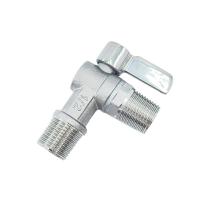 China Customization Outlet Stainless Steel Angle Valve with Handle Customizable Request for sale
