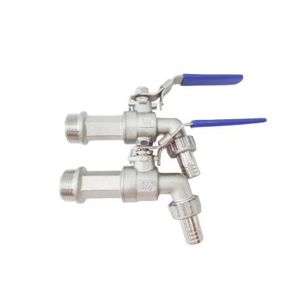 Cina SUS304 Flusso in acciaio inossidabile a filo NPT/BSPP/BSPT in vendita