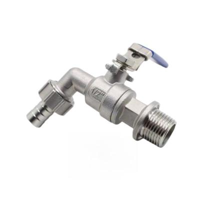 Cina Temperatura C Silicone O-Ring CF8 BSPT Thread Nozzle Acqua Bibcock Tap per le prestazioni in vendita