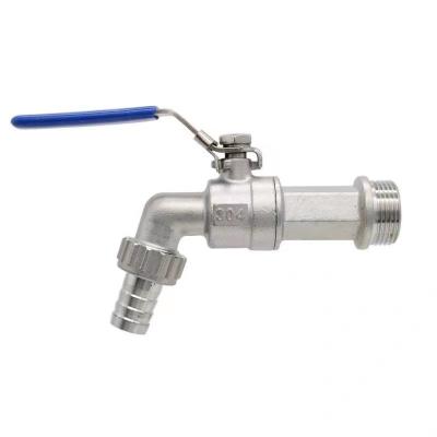 Cina Temperatura C Silicone O-Ring CF8 BSPT Thread Nozzle Acqua Bibcock Tap per le prestazioni in vendita