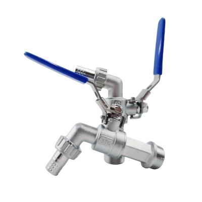 Cina Temperatura C Silicone O-Ring CF8 BSPT Thread Nozzle Acqua Bibcock Tap per le prestazioni in vendita