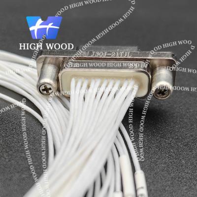 China J30J SERIES MICRO-D Connectors,J30J-21TJL L=300 ,J30J SERIES TWISTED PIN MICRO RECTANGULAR ELECTRICAL CONNECTOR à venda