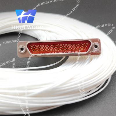 China J30J SERIES MICRO-D Connectors,J30J-66ZKP3  L=1000, J30J Series Twisted Pin Micro Rectangular Electrical Connector for sale