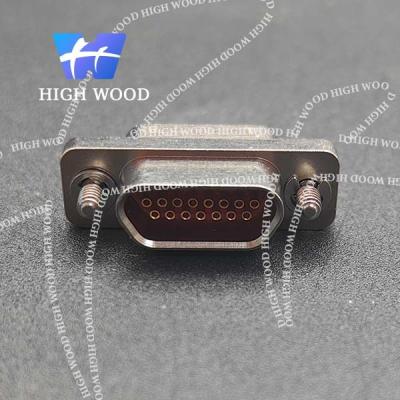 Cina Micro-D MWDM Solder Cup Metal Shell Connectors MWDM2L-15TSM in vendita
