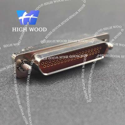 Cina Micro-D MWDM Solder Cup Metal Shell Connectors MWDM2L-37TSM in vendita