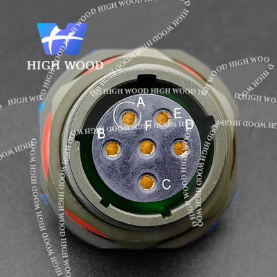 China MIL-DTL-38999 Series Ⅰ，Ⅱ，And Ⅲ Connectors, D38999/24WE06SCN. D38999 Series Ⅲ for sale
