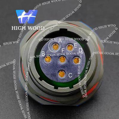 China MIL-DTL-38999 Series Ⅰ，Ⅱ，And Ⅲ Connectors, D38999/24WE06SCA. D38999 Series Ⅲ à venda
