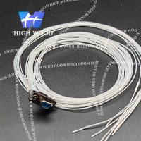China J30J Series Micro-D Rectangular Connector 9-Pin Plug 1000mm Cable MIL-C-83513 for sale