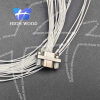 China J30J Series Micro-D Rectangular Connector 9 Pin 1000mm Cable Length High Density for sale