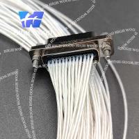 China J30J Series Micro-D Rectangular Connector 25-Pin 1000mm Cable Assembly GJB2446A for sale