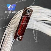 China J30J Series Micro-D Rectangular Connector 25-Pin 1000mm Cable Assembly GJB2446A for sale