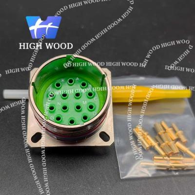 China MIL-DTL-38999 Series Ⅲ Connectors, D38999/20FH14PN Circular Electric Connector for sale
