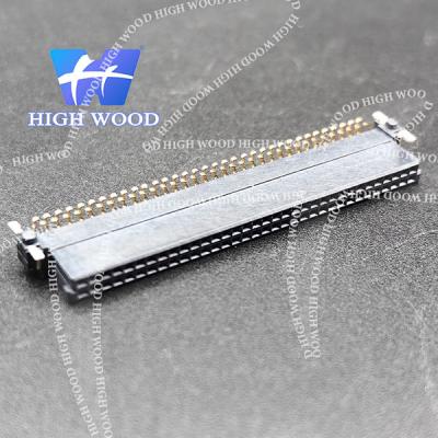 Cina HW-M55-6106842R 1.27mm (0.05") Pitch PCB Horizontal SMT Connector in vendita