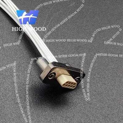 China J30JB SERIES glass sintered gas sealed rectangular electrical connector, J30JB-9TJL-Q9 for sale