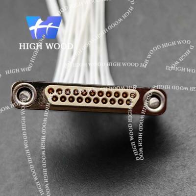 China J30JB SERIES Glass Sintered Gas Sealed Rectangular Electrical Connector, J30JB-21TJL-Q9 for sale