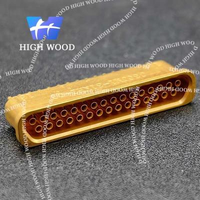 Cina J30J SERIES Glass Sintered Gas Sealed Rectangular Electrical Connector, J30JM1-31KH2-Q2 in vendita