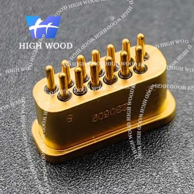 Cina J30J SERIES Glass Sintered Gas Sealed Rectangular Electrical Connector, J30JM1-13ZKH25-Q1 in vendita