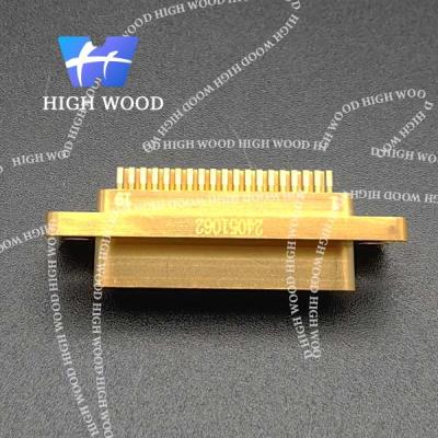 Cina J30J SERIES Glass Sintered Gas Sealed Rectangular Electrical Connector , J30JM1-37ZKS in vendita