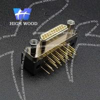 China J30J Series Micro-D Rectangular Connector 21 Core 1.27mm Pitch High Density for sale