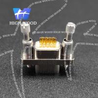 China J30J Series Micro-D Rectangular Connector 9 Core 1.27mm Pitch High Density for sale