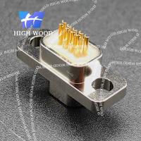 China J30J Series Micro-D Rectangular Connector 9-Pin Twist Pin 1.27mm Pitch GJB2446A for sale