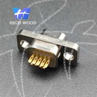 China J30J Series Micro-D Rectangular Connector 9-Pin Twist Pin 1.27mm Pitch GJB2446A for sale