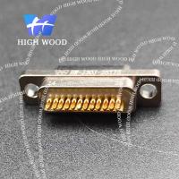 China J30J Series Micro-D Rectangular Connector 25 Pin 1.27mm Pitch High Density for sale