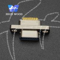 China J30J Series Micro-D Rectangular Connector 15 Core 1.27mm Pitch High Density for sale