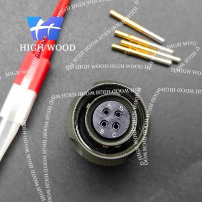 Κίνα MIL-DTL-38999 Series Ⅲ Connectors , D38999/26WB4SA Circular Electric Connector προς πώληση