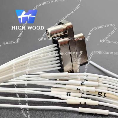 China J30J SERIES MICRO-D Rectangular Connectors, HW-J30J-15TJL Length 300mm for sale