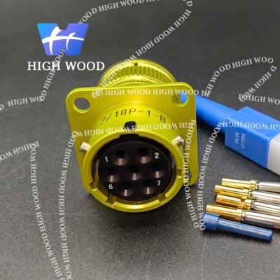 China ZH23 Series  Environmental Resistance  Bayonet Electrical Connector ZH23-7/18P-1-B for sale
