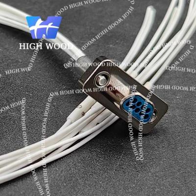 China J30J SERIES MICRO-D Rectangular Connectors, HW-J30J-9TJL with wire length for sale