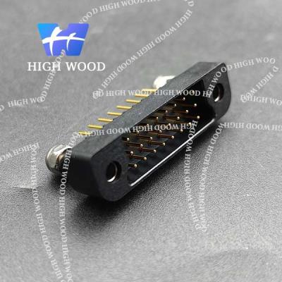 China HW-CMM Connectors , HW-321YL024F59H， Micron-D Connector for sale
