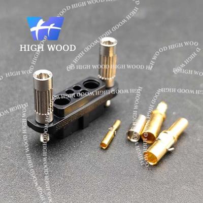 China HW-CMM Connectors , HW-222C04M10-0101-4305-2320SS， Micron-D Connector for sale