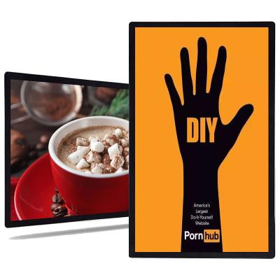 Chine 32 inch ultra slim enclosure designed indoor wall advertising machine wall mount advertising player à vendre