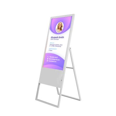 China 32 inch indoor High Brightness 2500 nits lcd Window Facing QLED Display for retail shop product display for sale