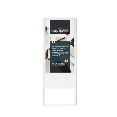 China 42inch android network digital ads counter display cases for advertising for sale