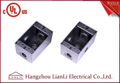 Cina polvere impermeabile ricoperta, UL del contenitore terminale di scatola elettrica del gruppo di 1/2„ 3/4