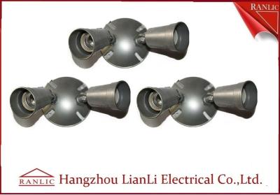 Cina Di alluminio grigi supporto impermeabile della lampada di Pocelain della scatola terminale della pressofusione in vendita