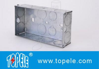 Cina Scatole e coperture elettriche quadrate galvanizzate per la lampada in vendita